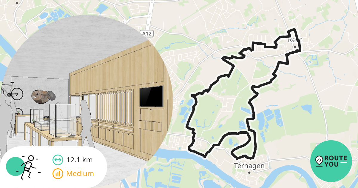 Lopen door Reet, Boom en Terhagen (12K) - Looproute | RouteYou