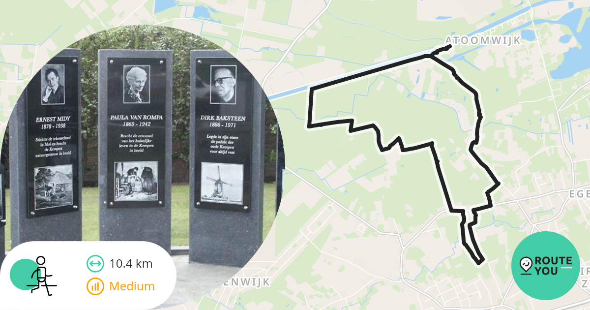 Mol: start sas 6 - Wandelroute | RouteYou