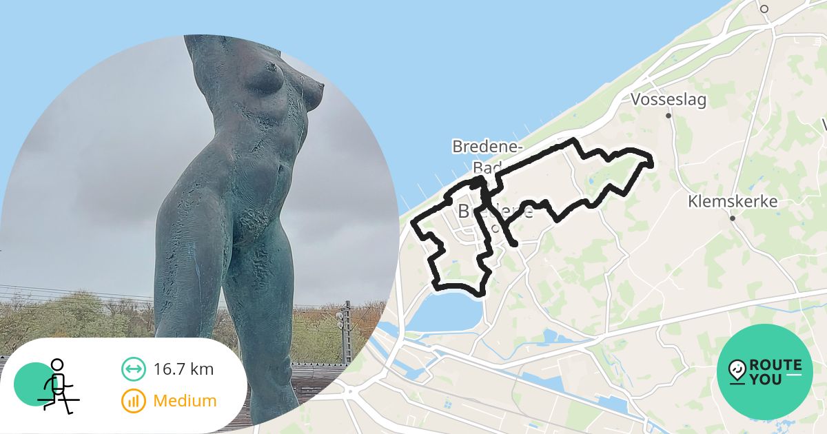 De Hooproute Bredene - Wandelroute | RouteYou