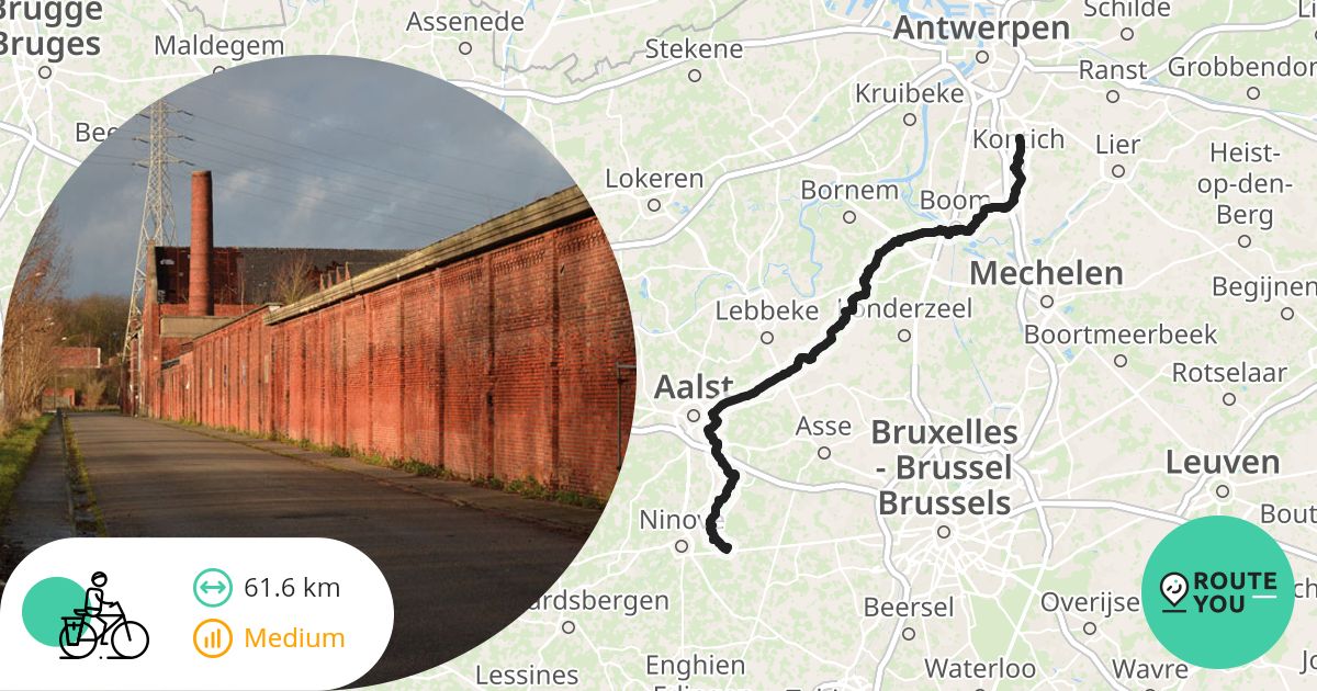 Julie en Bram - Recreatieve fietsroute | RouteYou