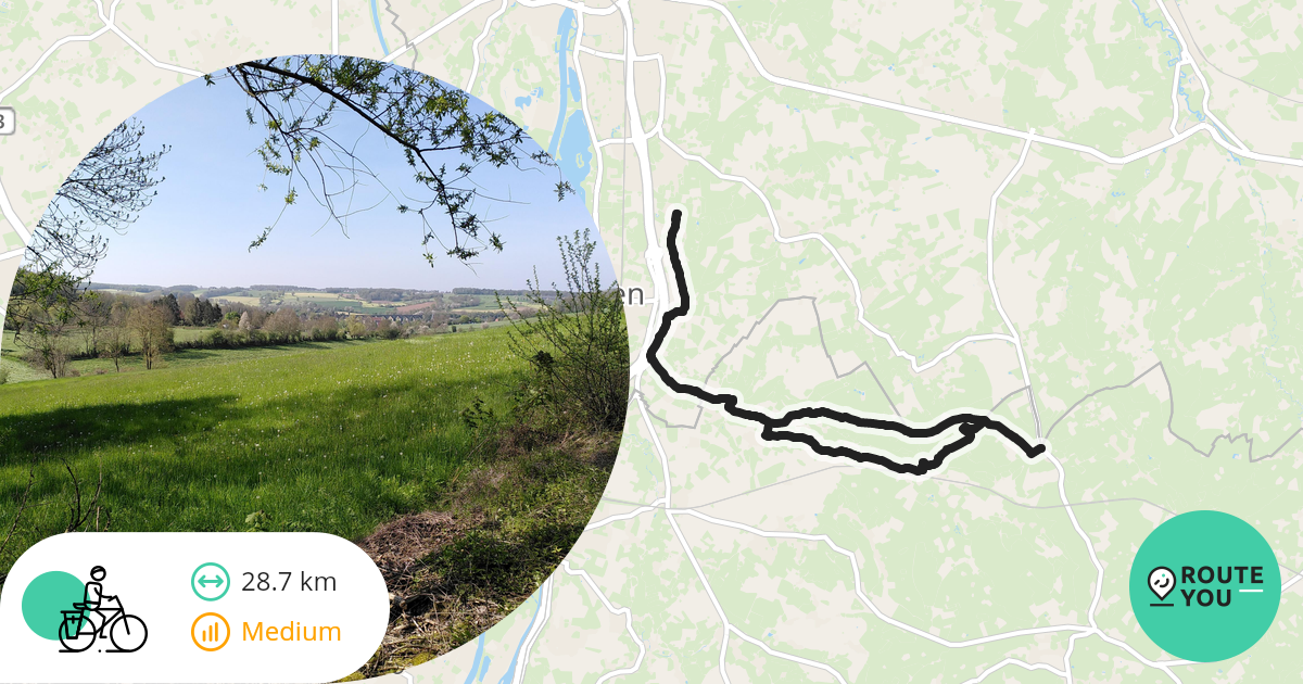 Panoramaroute via Knooppunten - Recreatieve fietsroute | RouteYou