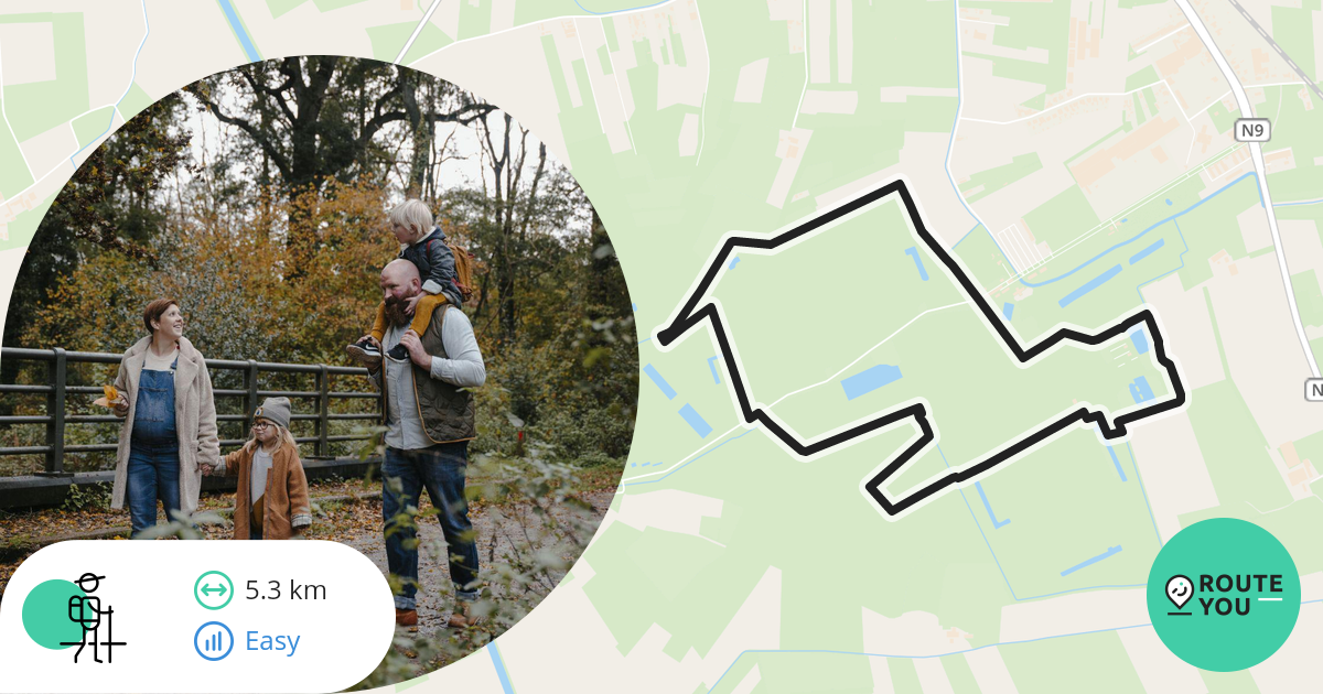 Klein lusje in het Leen wandelroute - Hikingroute | RouteYou