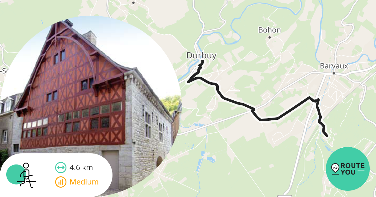 Durbuy - Barvaux - Wandelroute | RouteYou