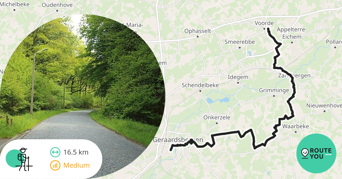 GR 5A - Wandelronde van Vlaanderen (deel 4) - Hikingroute | RouteYou