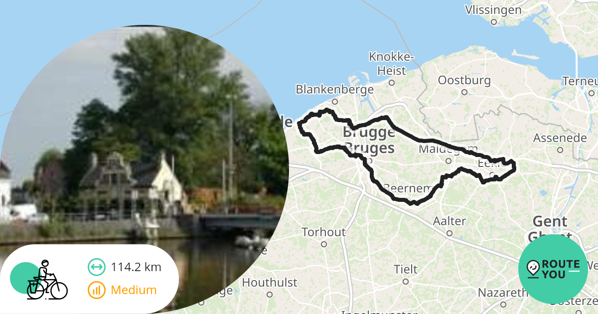 kampel meetjesland - Recreatieve fietsroute | RouteYou