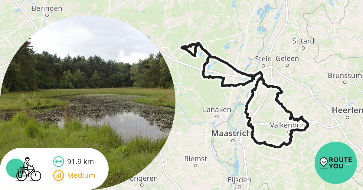 Klimmen - Valkenburg - Recreatieve fietsroute | RouteYou