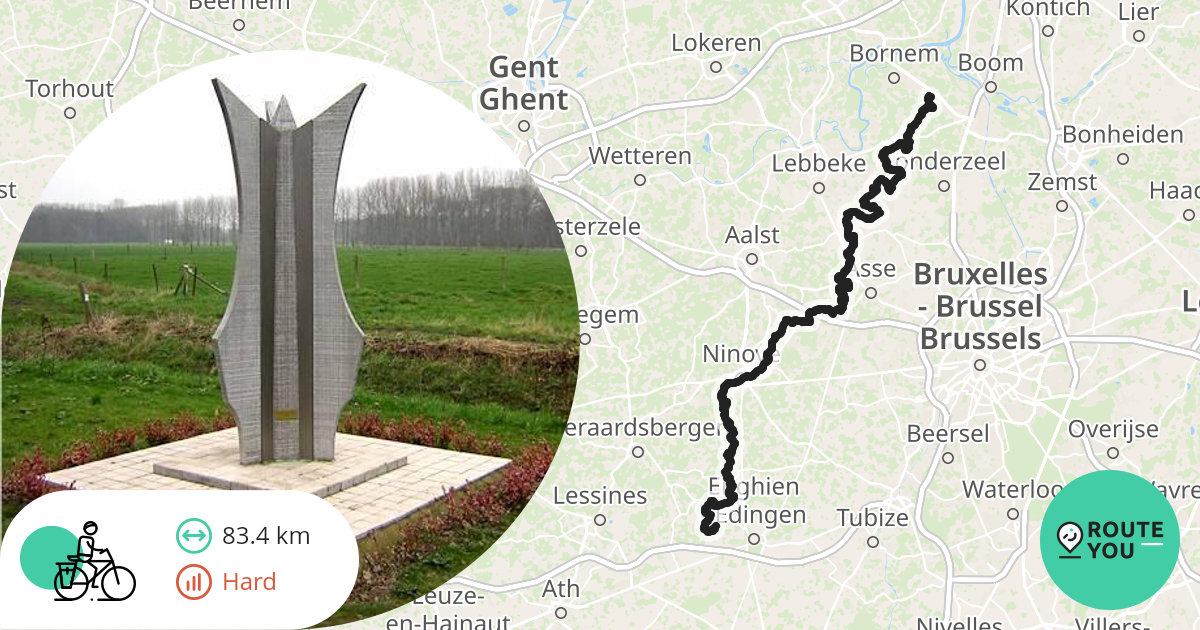 Puurs - Sint-Pieters-Kapelle 2023 - Recreatieve fietsroute | RouteYou