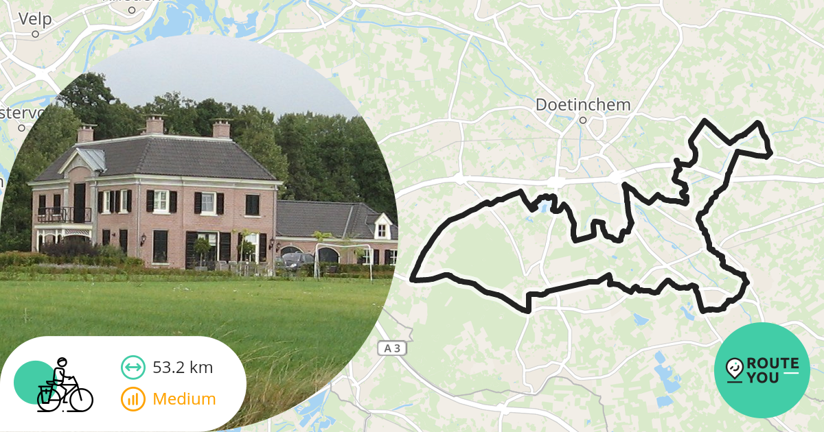 Kastelen rond Gaanderen en Wisch 43 km _ Doetinchem - Recreatieve ...