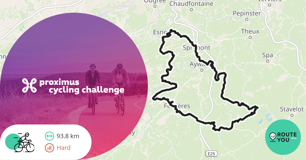 Tilff-Bastogne-Tilff 2023 - 94km - Racefietsroute | RouteYou