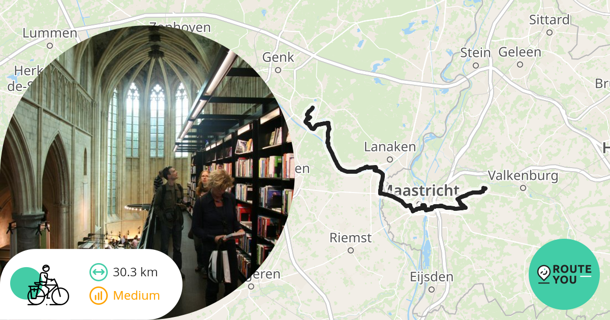 Berg en Terblijt - Zutendaal - Recreatieve fietsroute | RouteYou