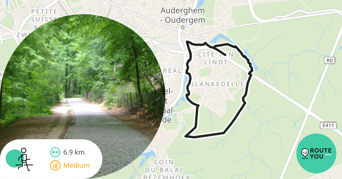 Oudergem rood klooster - Wandelroute | RouteYou