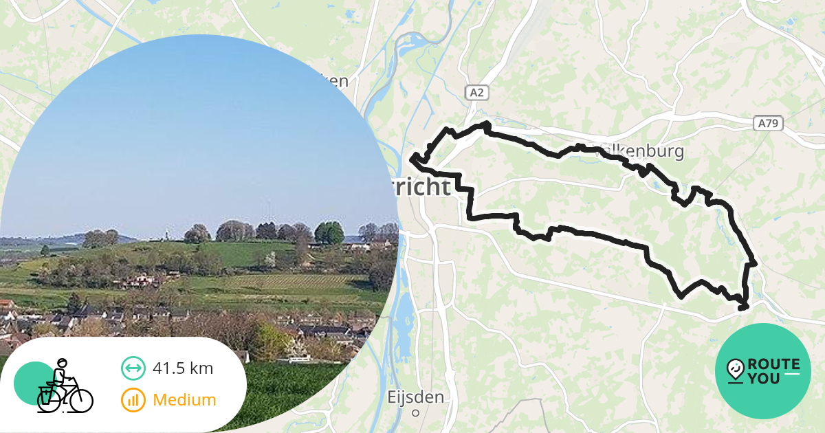Gulpen - Recreatieve fietsroute | RouteYou