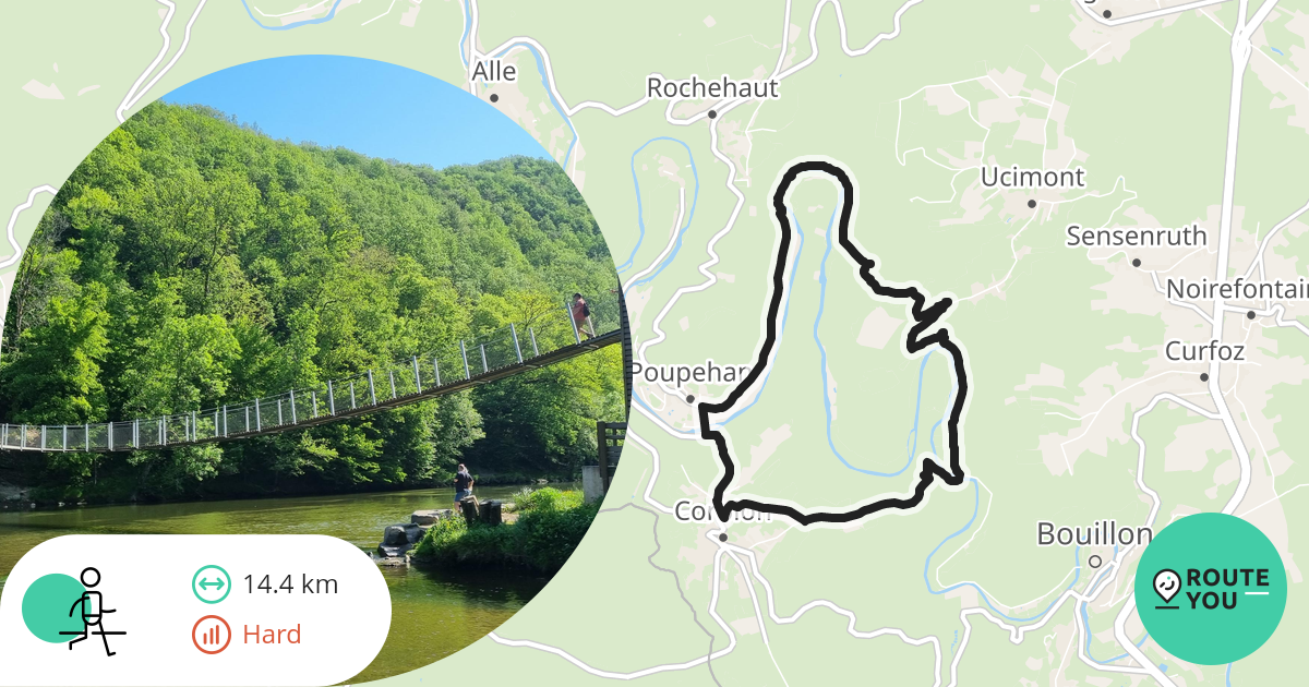 Avontuurlijke wandeling via het graf van de reus, een hangbrug, de ...