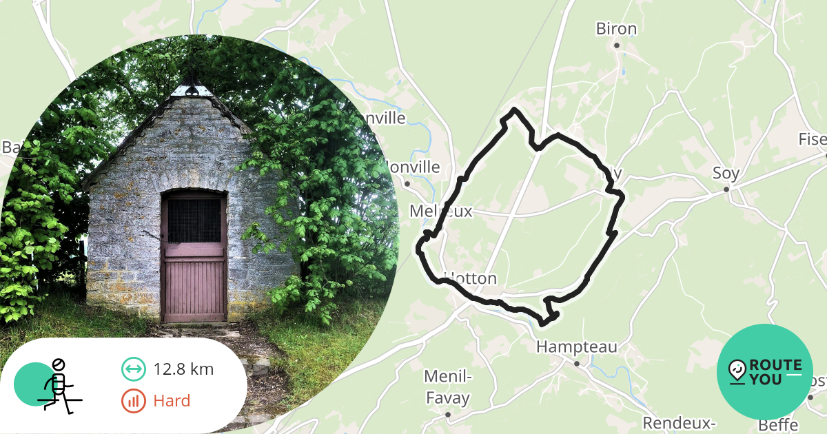 Charme a Biron - Ny - Hotton via la porte Aïve - Recreatieve ...