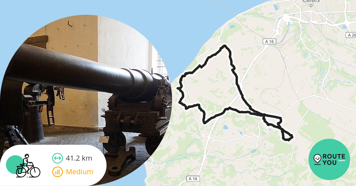 Witzand Opaalkust & hinterland - Recreatieve fietsroute | RouteYou