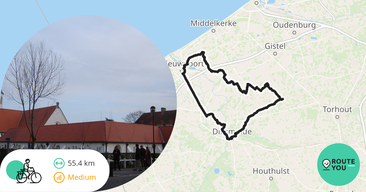Koekelare - Recreatieve fietsroute | RouteYou