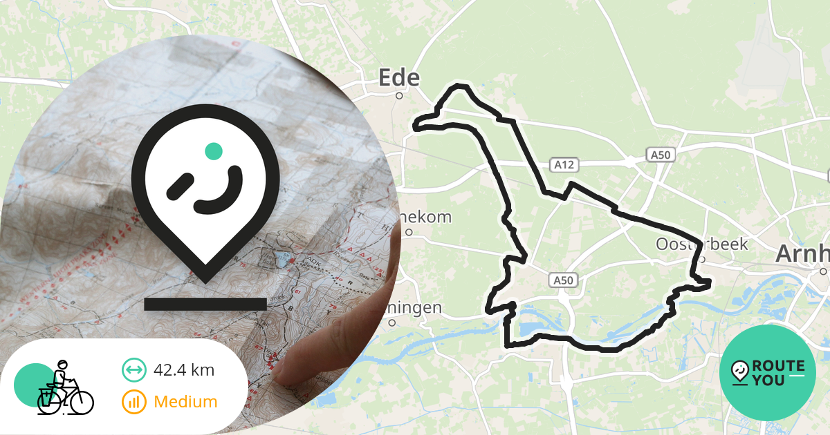 Wolfheze-Fiets 42km maria 1 - Recreatieve fietsroute | RouteYou