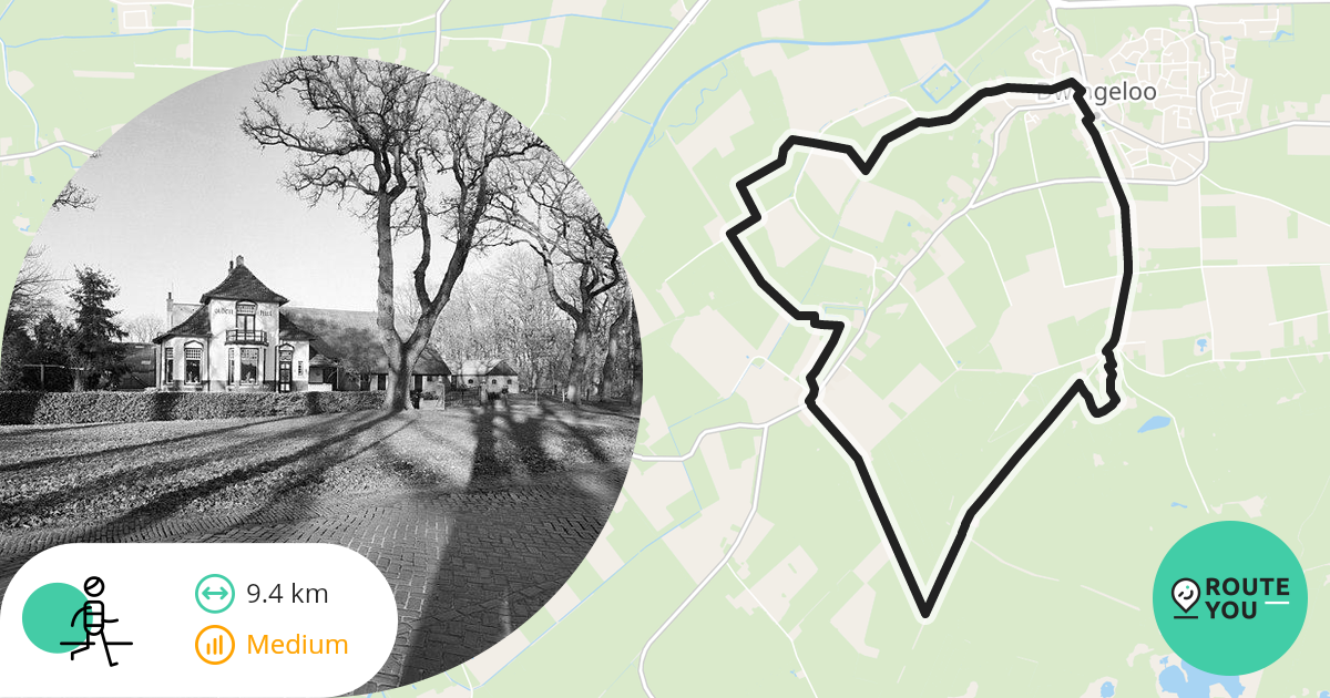 Dwingeloo en westeinde - Recreatieve wandelroute | RouteYou