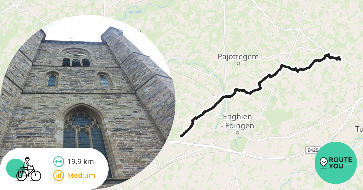 Sint-Pieters-Kapelle - Pepingen - Recreatieve fietsroute | RouteYou