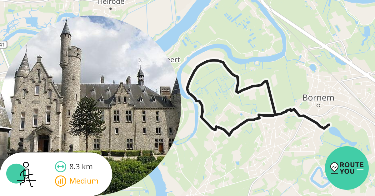 wandelen in het groene Bornem - Wandelroute | RouteYou