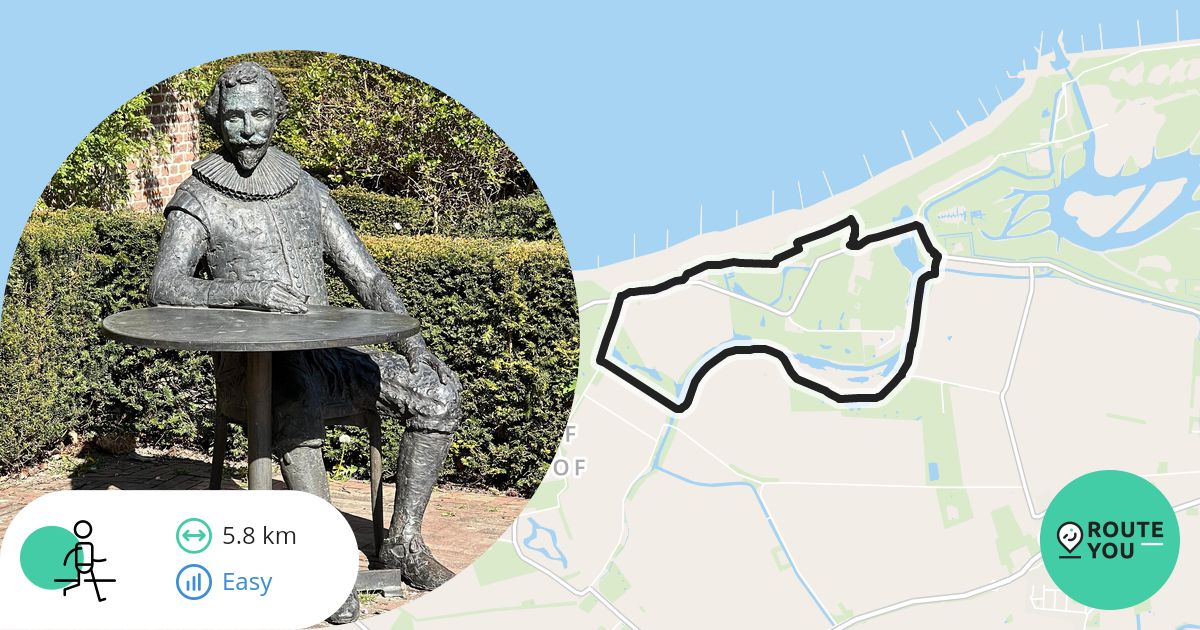 Kustwandeling Groede: Droge voeten dankzij Jacob Cats - Wandelroute ...