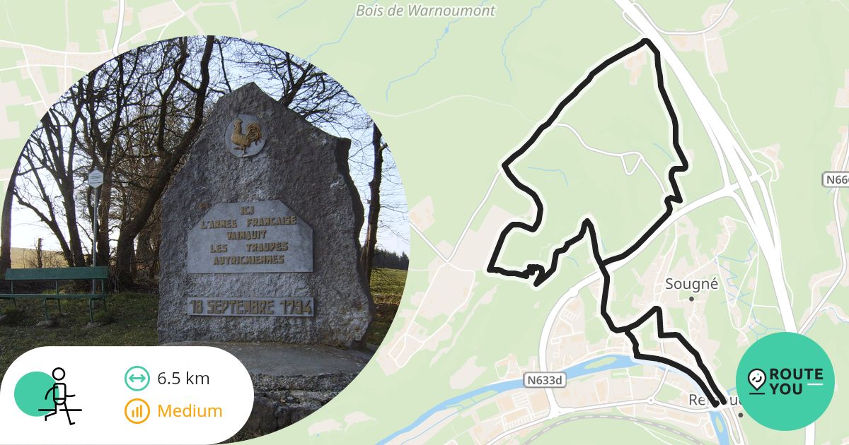 Remouchamps -La Redoute - Wandelroute | RouteYou