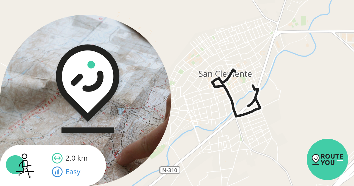 Ruta por San Clemente/Cuenca - Ruta a pie | RouteYou