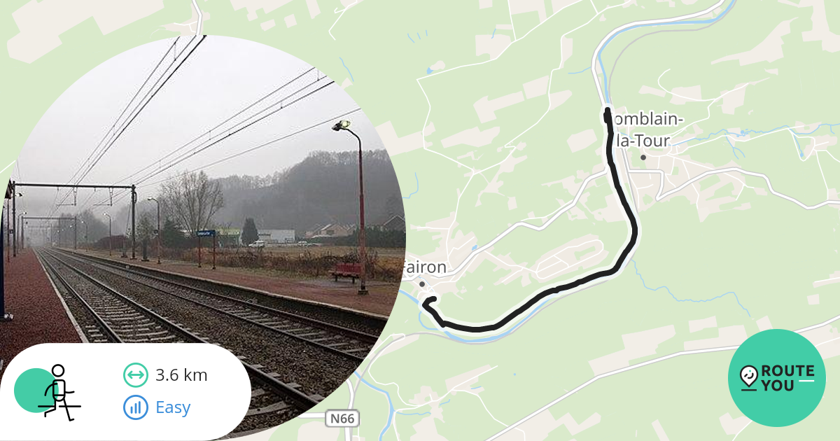 Hamoir 03min Rzg? Comblain-la-Tour - Fairon - Wandelroute | RouteYou