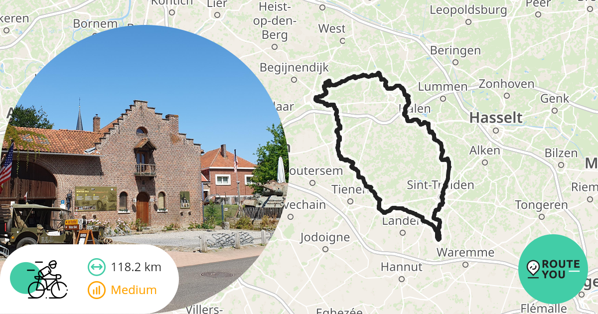 Langdorp - Borlo -Langdorp - Racefietsroute | RouteYou