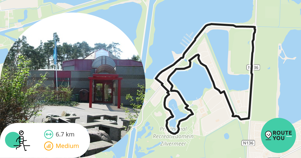 Rolvriendelijk langs de Molse Meren - Recreatieve wandelroute | RouteYou