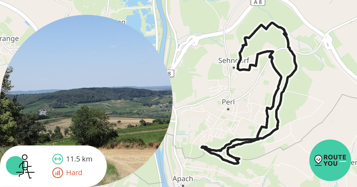 Traumschleife Panoramaweg Perl - Wandelroute | RouteYou