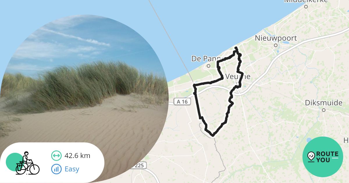 Oostduinkerke - Adinkerke - rond de Moeren - Bulskamp - Veurne ...