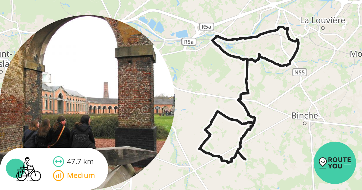 Estinnes-au-Mont - Recreatieve fietsroute | RouteYou