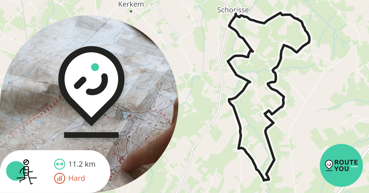 Omer Wattez 12 km - Recreatieve wandelroute | RouteYou