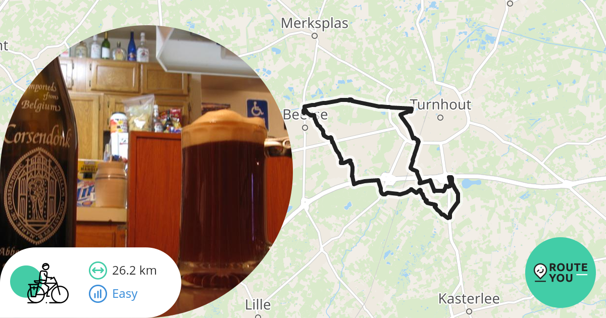 Beerse - Recreatieve fietsroute | RouteYou