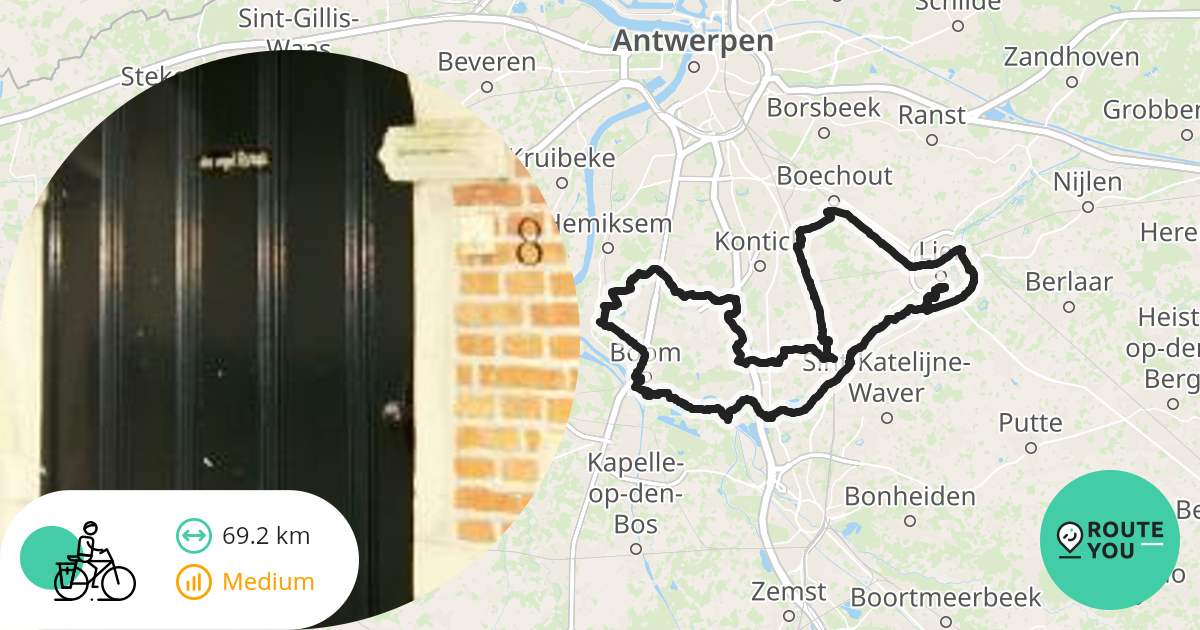 Memorial Johan Willems 16 en 17 september 2023 - Recreatieve fietsroute | RouteYou