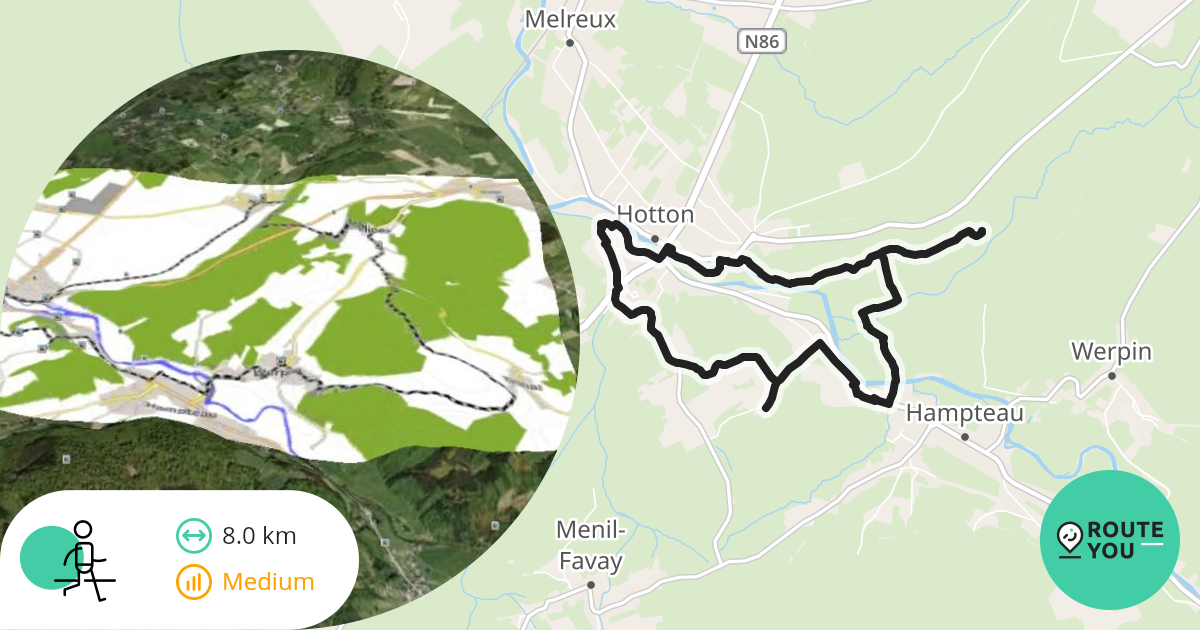 Hotton grottes de hotton en aive - Wandelroute | RouteYou