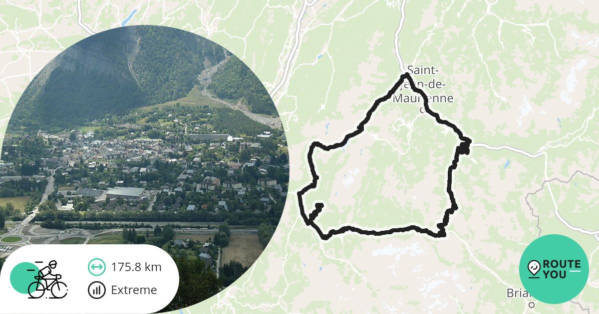 Marmotte Granfondo Alpes 2024 - Racefietsroute | RouteYou