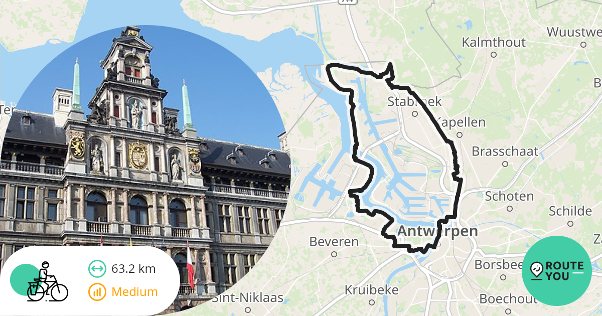 Hoevenen - Recreatieve fietsroute | RouteYou