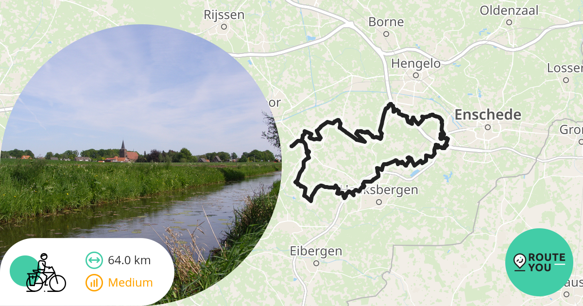 Hengevelde - Recreatieve fietsroute | RouteYou