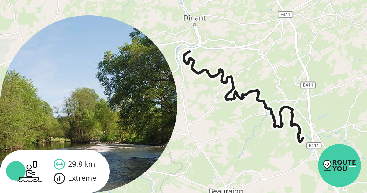 Stationsvaarder // Lesse // Van Wanlin tot Houyet (11km), Gendron (19km ...