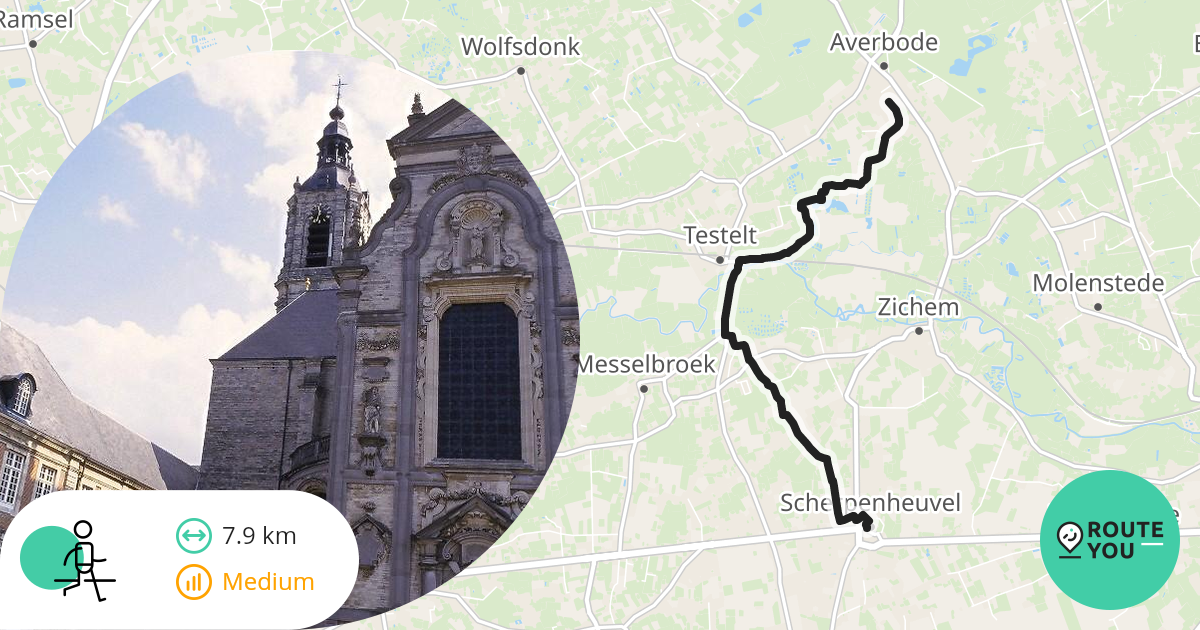 Averbode - Scherpenheuvel - Wandelroute | RouteYou