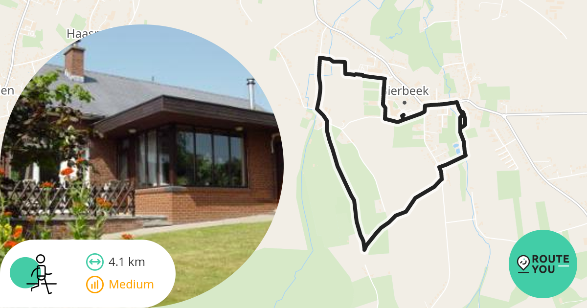 Wandelzoektocht Bierbeek 2024 routedeel 1 - Wandelroute | RouteYou