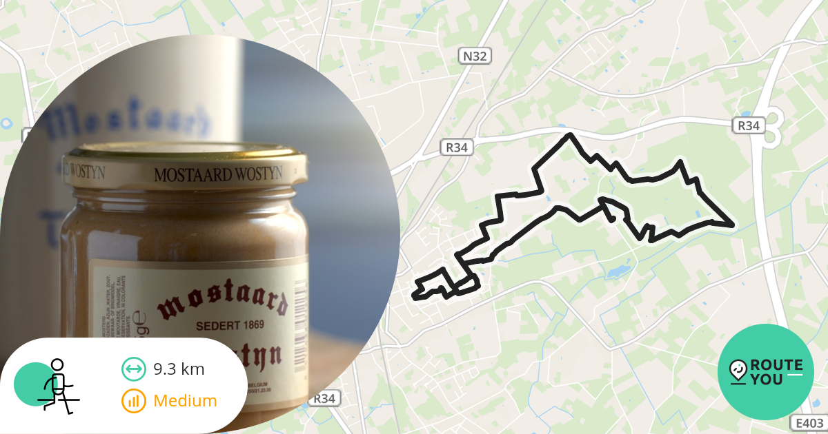 Torhout-groenhove - Wandelroute | RouteYou