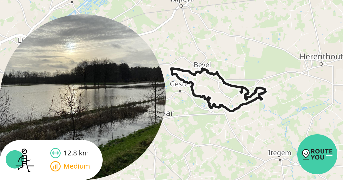 De Grote Nete - Kruisberg. Alternatief bij langdurige regenval ...