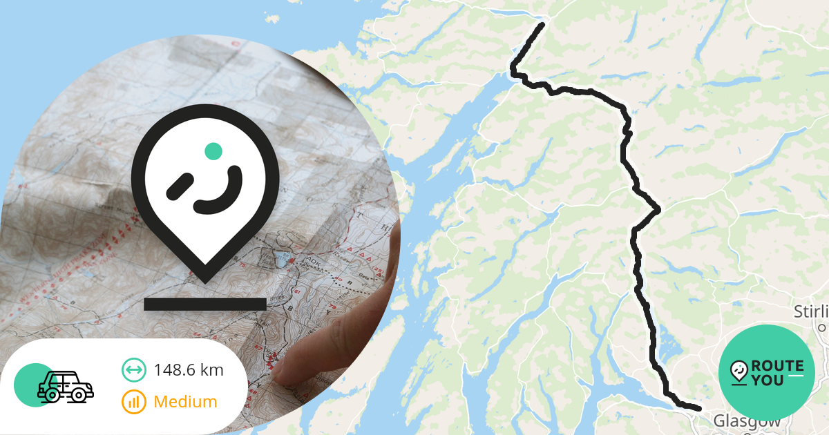 The A82, the most scenic drive of Scotland - Car route | RouteYou