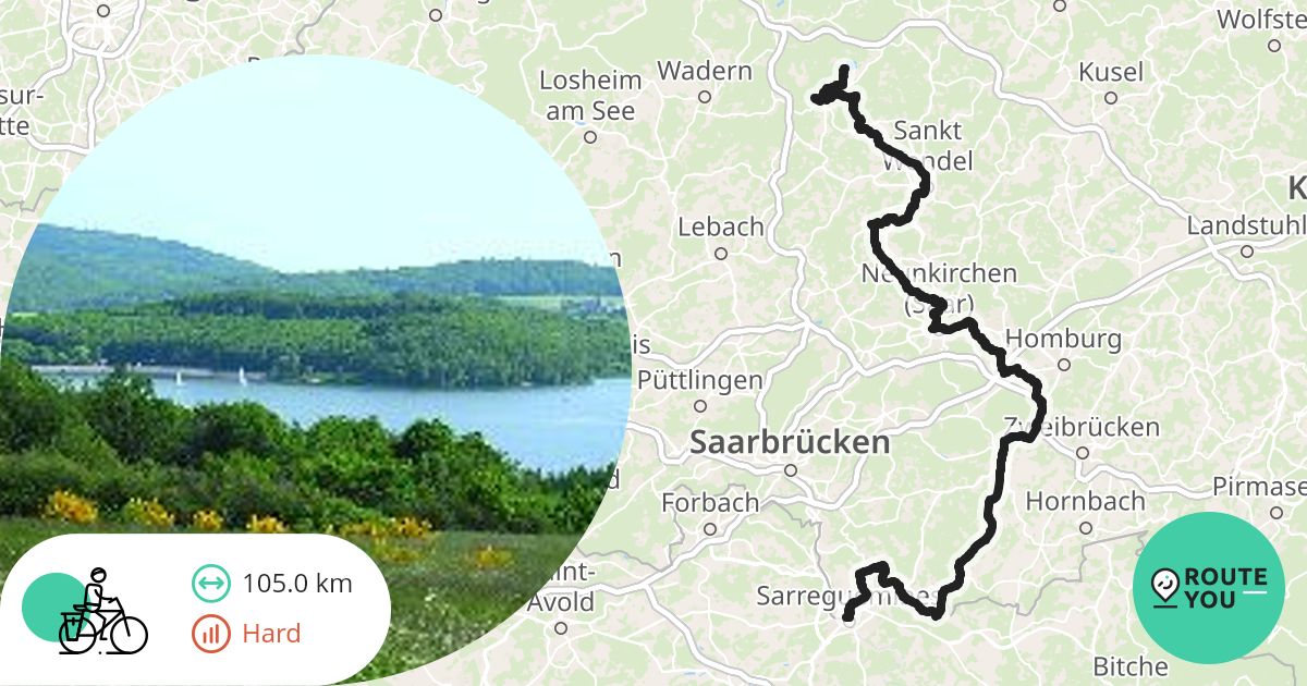 Fietsen langs de Blies - Van de bron tot de monding - Recreatieve ...