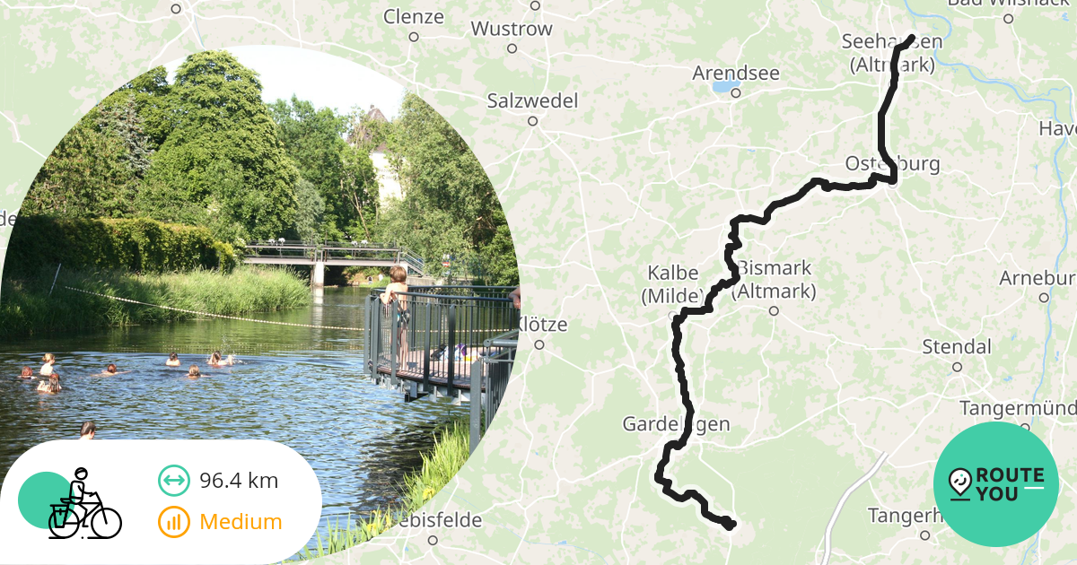 Milde-Biese-Aland-Tour // Flusslandschaften in der Altmark - Freizeit ...