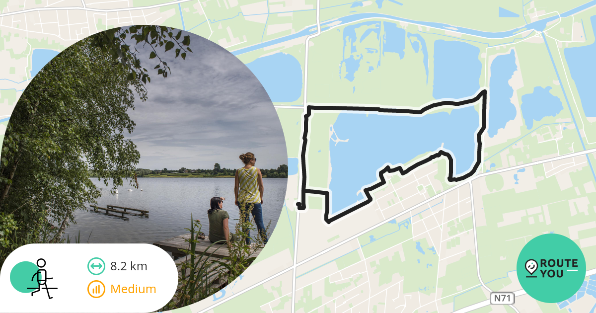 Molse Meren - Kristalpad - Wandelroute | RouteYou