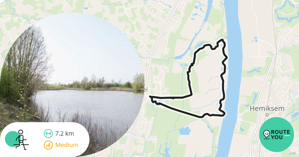 Kruibeekse Kreek - Wandelroute | RouteYou